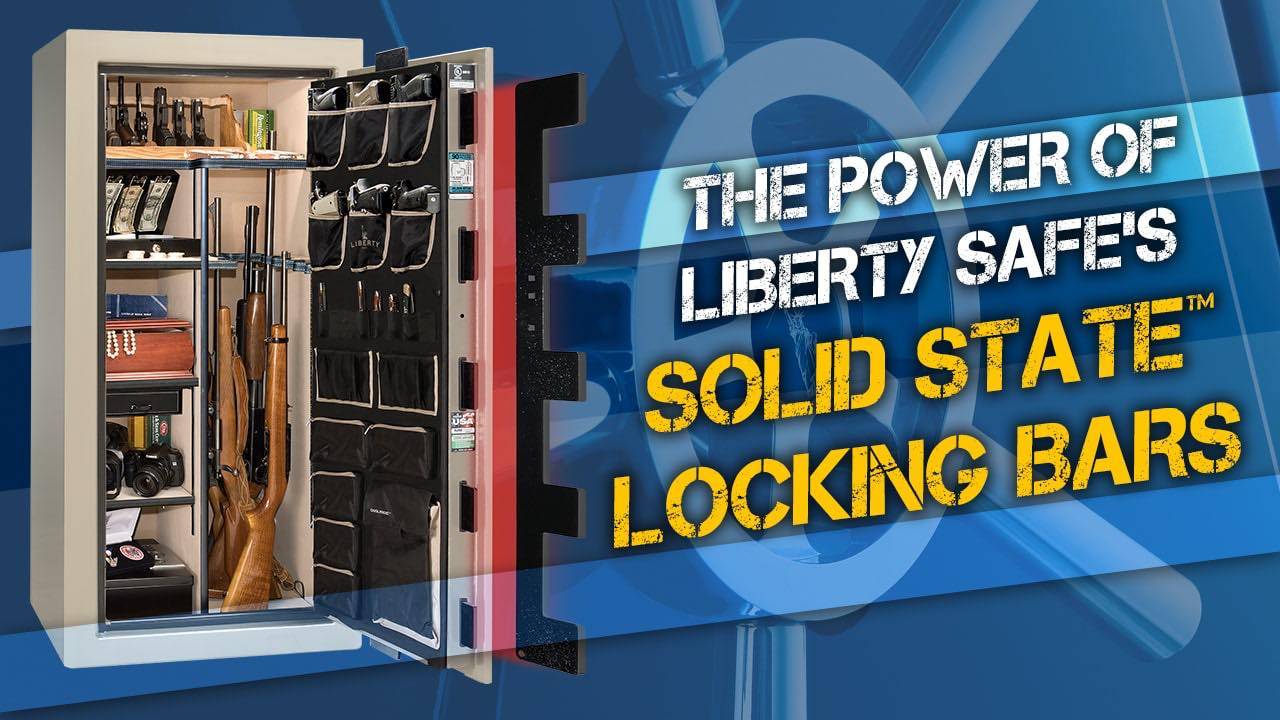 Liberty Safe's Solid State™ Locking Bars - Ultimate Security Solution