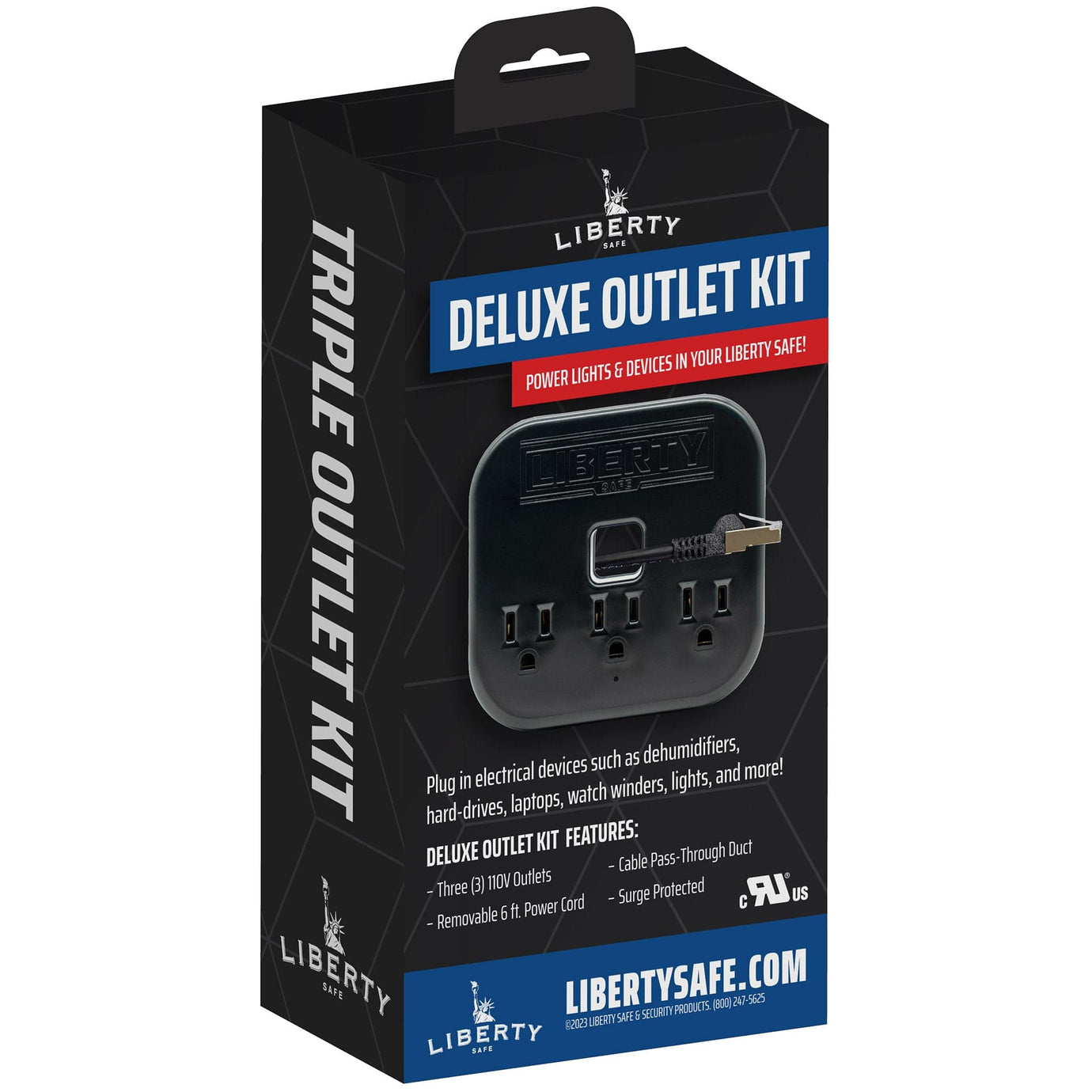 Electrical Outlet Accessories | Gun Safe Power Outlet Kit | Outlet Safe ...