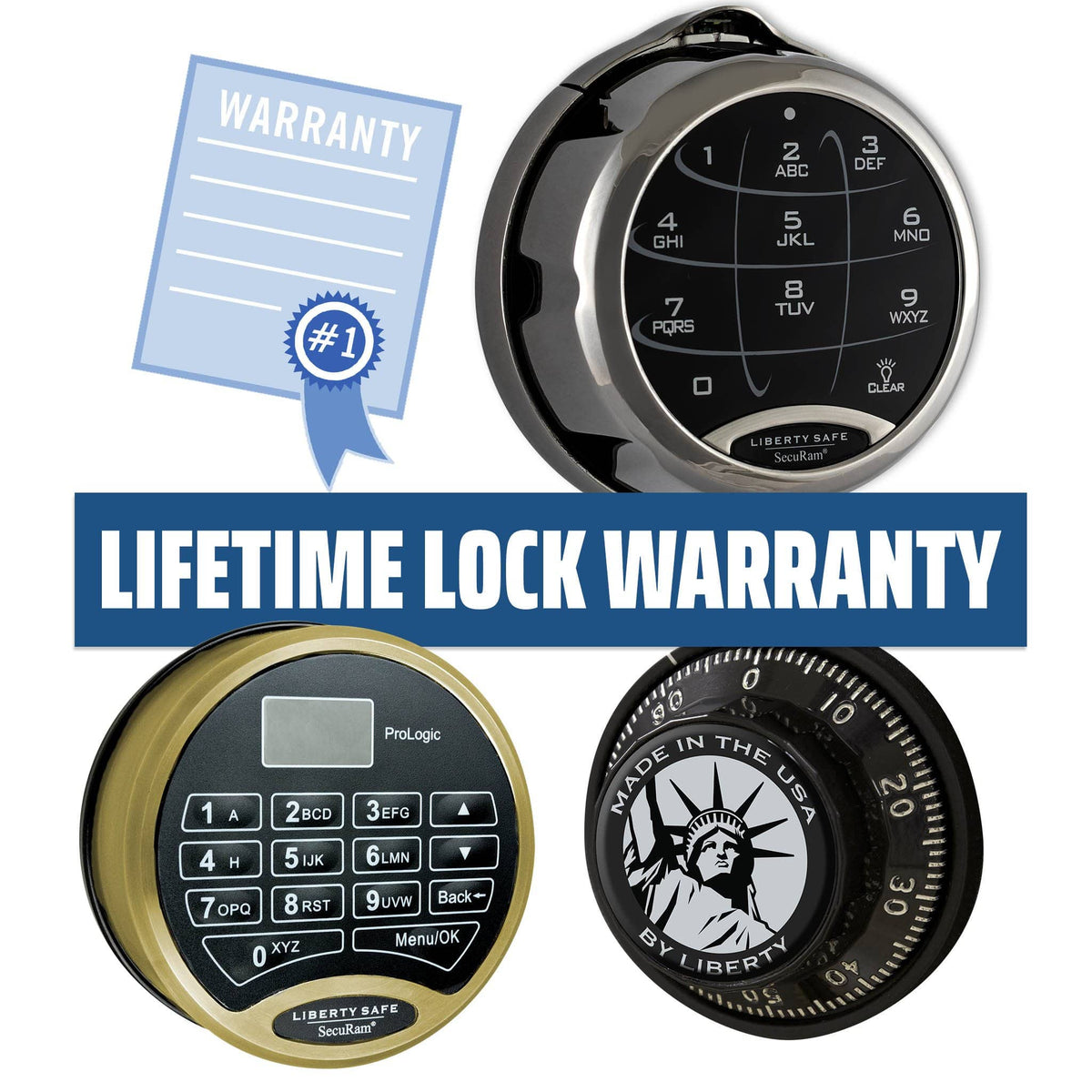 Liberty Safe Extended Lock Warranty