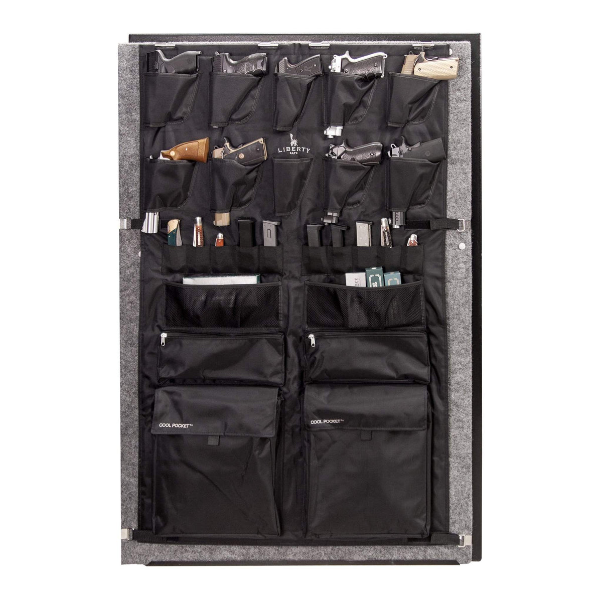 Liberty Gun Safe Door Panel Organizer | Gun Safe Door Storage – Liberty ...