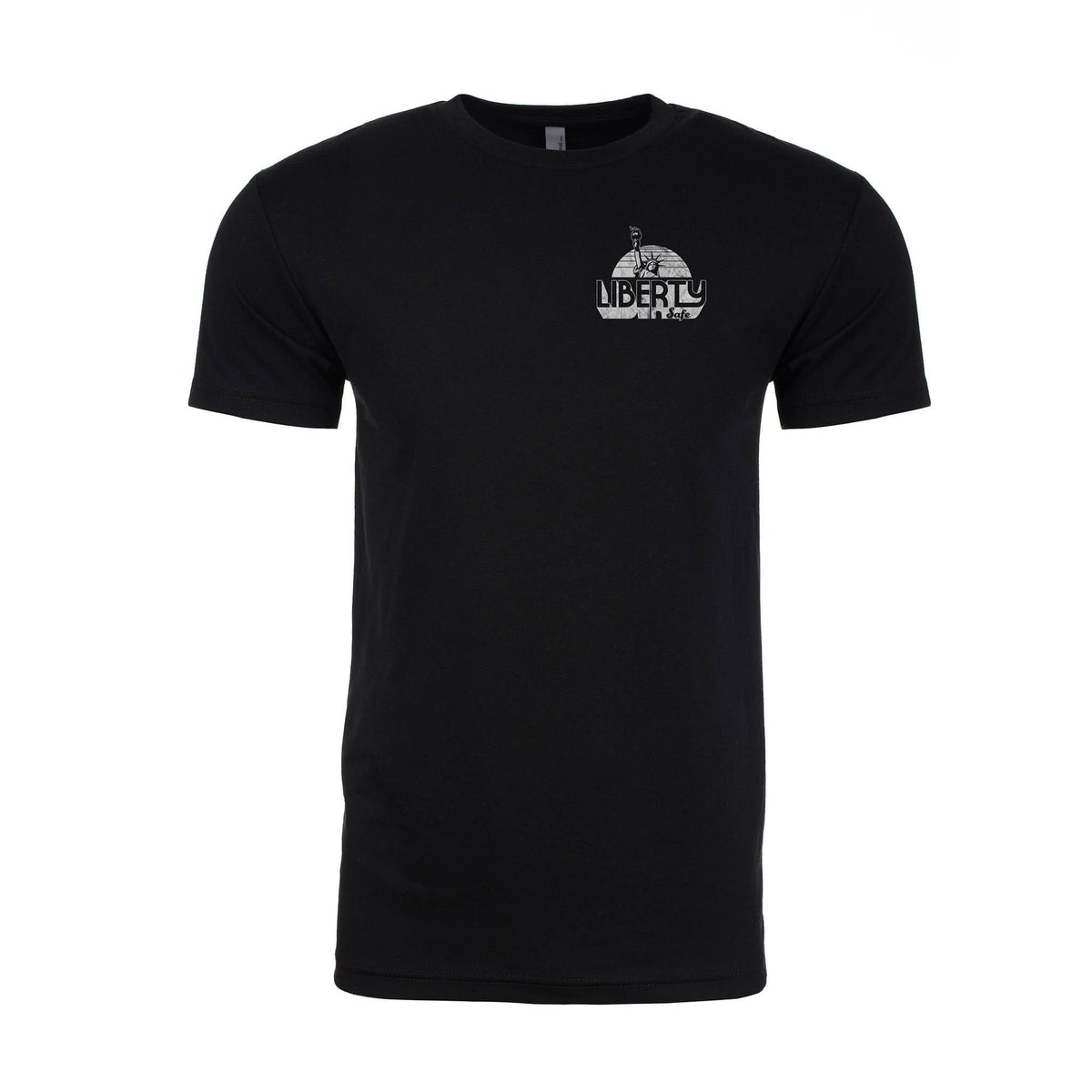 Liberty Safe Retro Black T-Shirt | Liberty Apparel